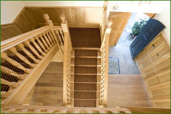 Case Study - Grand Oak Staircase