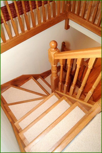 Case Study - Open Tread Winder Oak Staircase