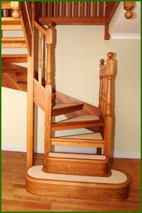 Case Study - Open Tread Winder Oak Staircase