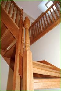Case Study - Open Tread Winder Oak Staircase