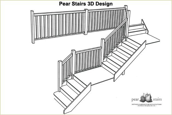 Case Study - Dwyer Cut String Hemlock Staircase