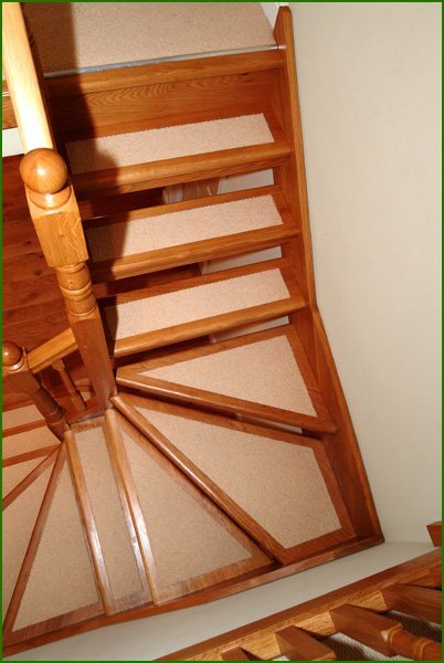 Case Study - Open Tread Winder Oak Staircase