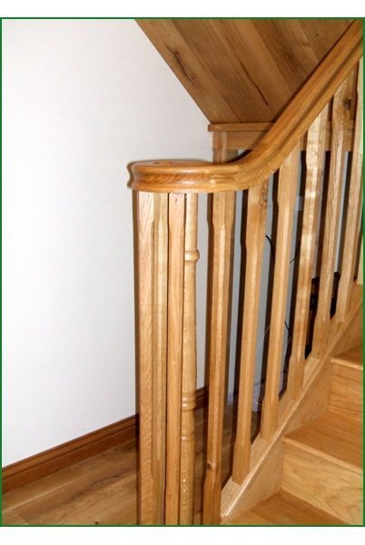 Case Study - Wattlesborough Half Landing With Continuous Handrail