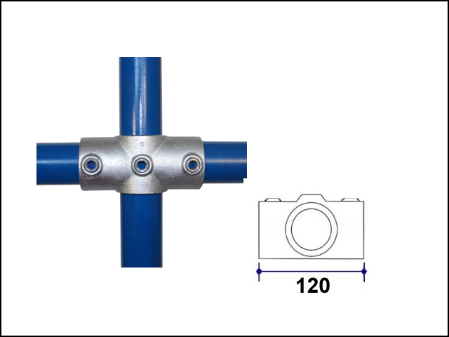 Interclamp 119-C42 - Cross (Middle Rail)