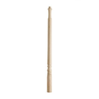 1130MM BENCHMARK PINE VOLUTE NEWEL TURNING