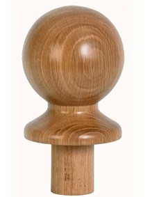 Staircase Newel Cap - Ball Cap - Fernhill Range - Pear Stairs