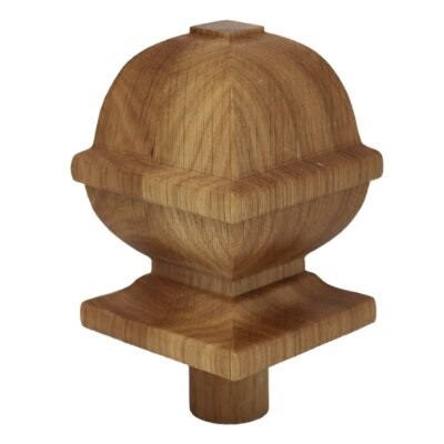 Staircase Newel Cap - Square Acorn Cap - Pear Stairs
