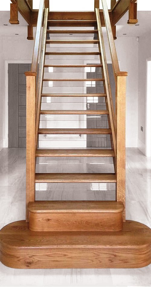 Oak Stairs & White Staircase Manufactures UK | Pear Stairs